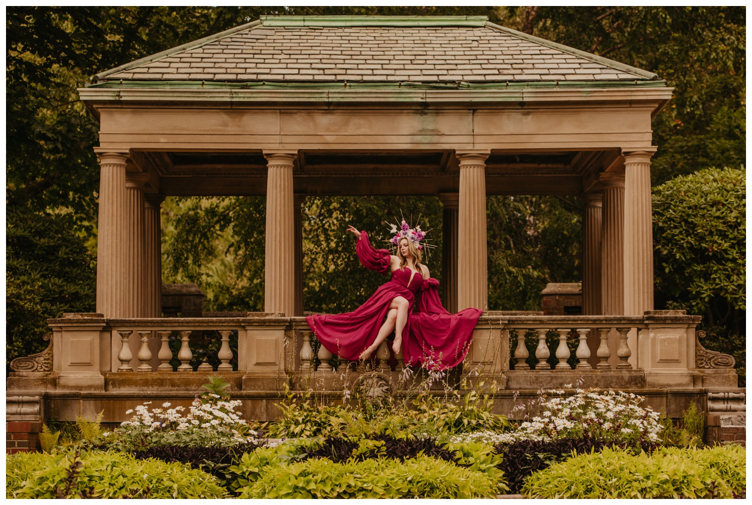 Garden Tea Party Summer Goddess Photoshoots | rubyjeanphotography.com
