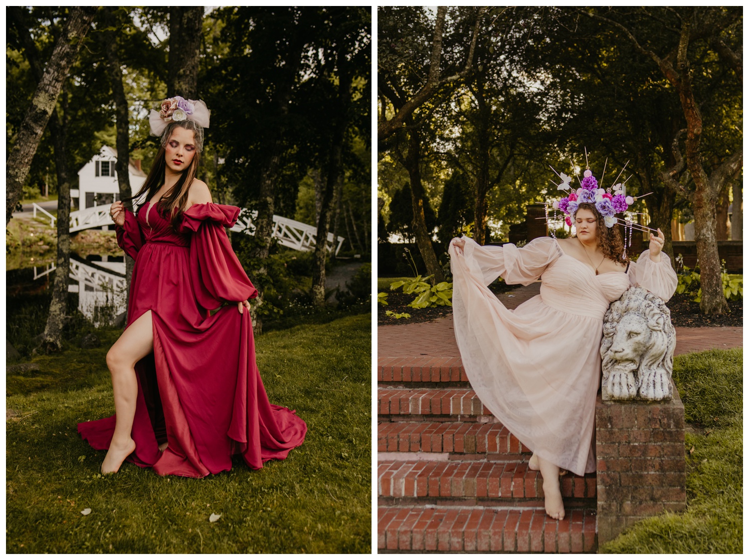 Garden Tea Party Summer Goddess Photoshoots | rubyjeanphotography.com