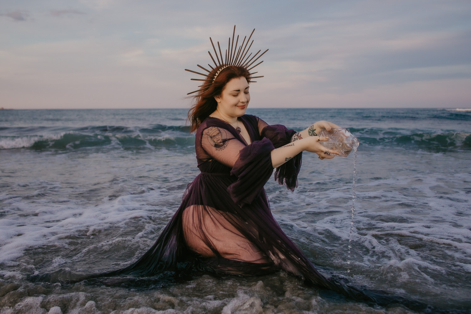 The Magic of Water: Embracing Nature in a Goddess Photoshoot | rubyjeanphotography.com